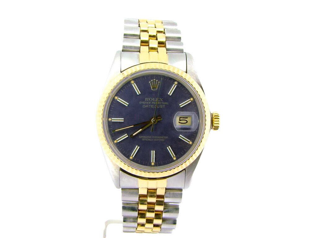 Rolex Datejust Purple Unisex Adult Diamond Markers Dial Watch - 16013 ...