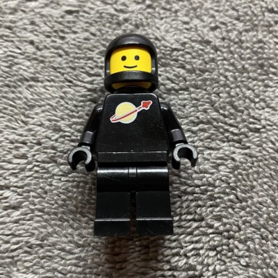 LEGO Classic Space Black Spaceman Minifigure 6985 6891 6971 6702 6928 ...