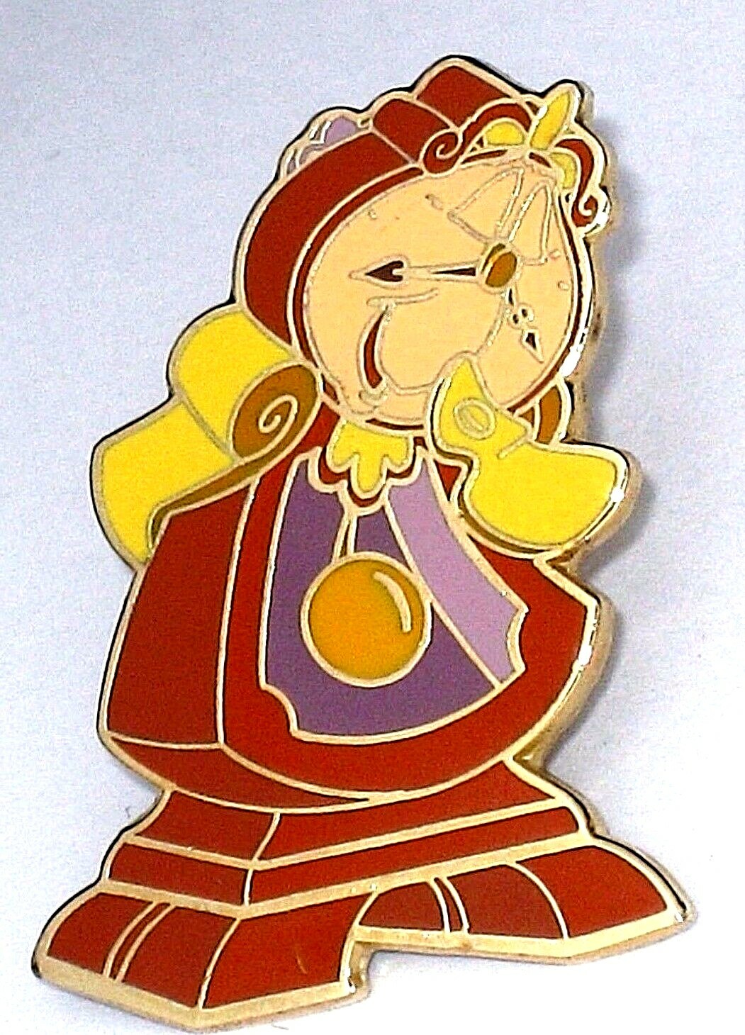 Disney Pin Beauty & Beast Sidekick Cogsworth Enchanted Clock Butler ...