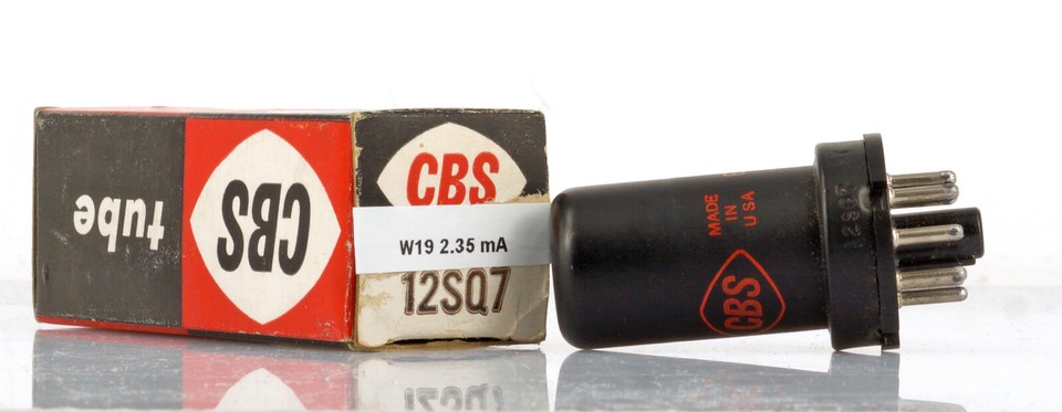 12SQ7 CBS-HYTRON NOS Tube Röhre Valvola Lampe TSF Valve Valvula 진공관 真空管 ...