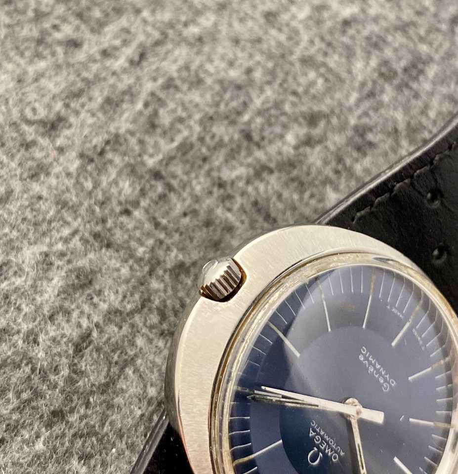 OMEGA Dynamic Automatic Geneve Men's Cal. 565 Original Blue Dial | eBay