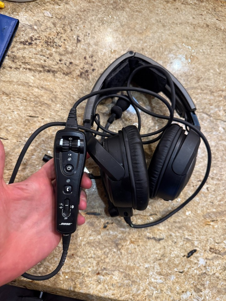 Bose A20 ANR Aviation Headset Single Lemo Plug With Bluetooth | eBay