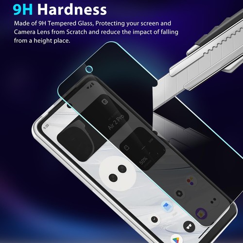 [2-Pack XREAL Beam Pro Privacy Tempered Glass Screen Wireless Phone ...