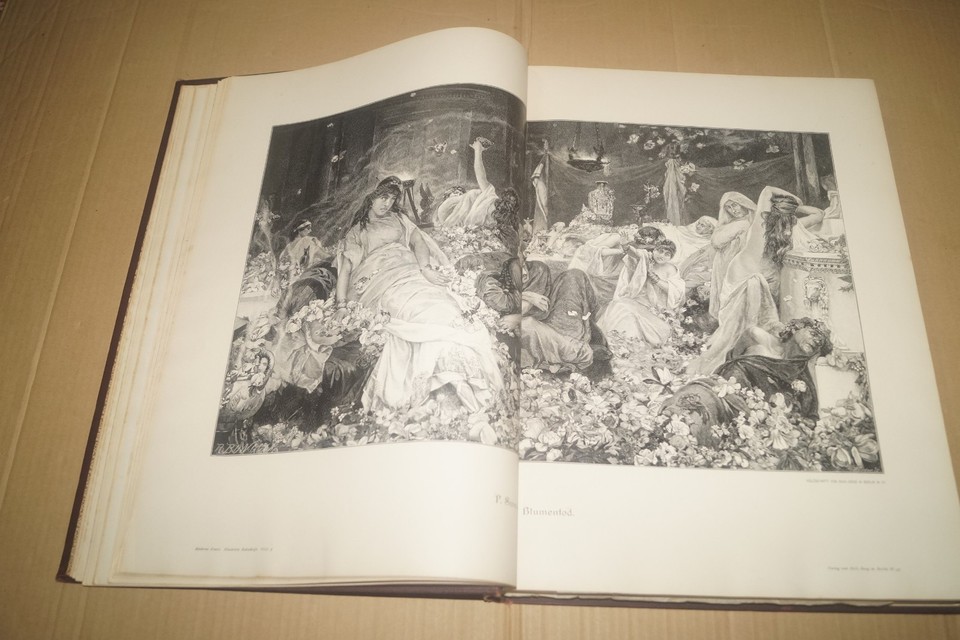 Moderne Kunst in Meister-Holzschnitten-VIII. Band, Verlag Rich. Bong ...