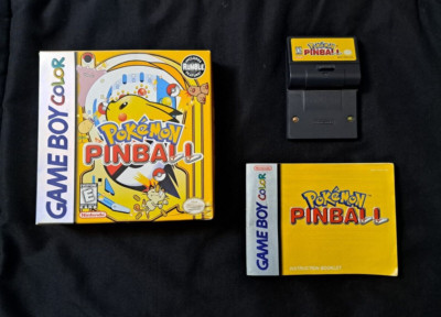 Pokemon Pinball GameBoy Color with Box and Manual | eBay