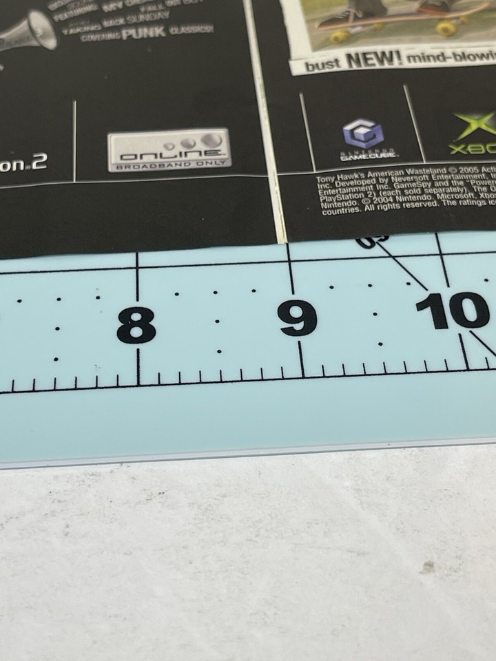 Tony Hawk’s American Wasteland 2 Page video game print ad wall art ...