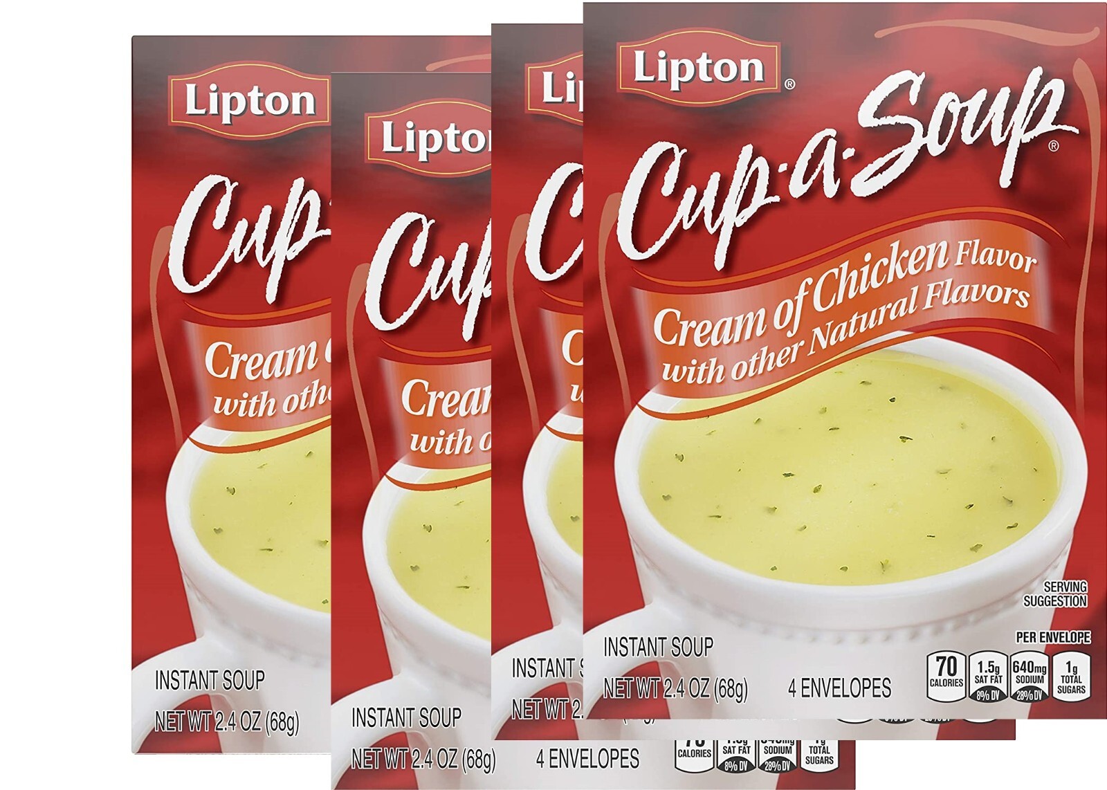 Lipton Cup-a-Soup Instant Soup Cream of | Grelly USA