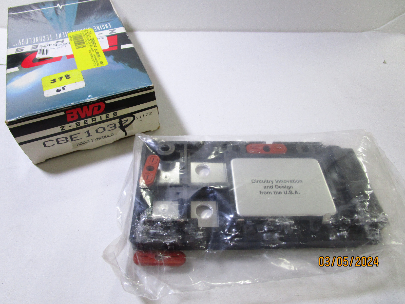 Ignition Control Module-VIN: 3 BWD CBE103P | eBay