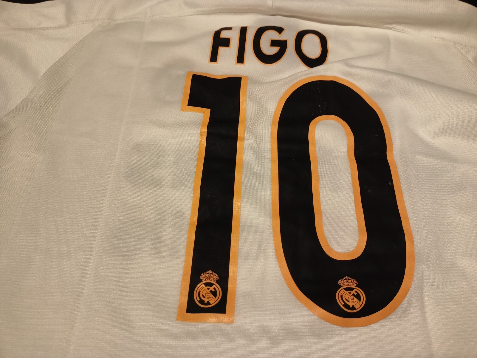 FOOT - maillot REAL MADRID 2003-2004 (FIGO) - ADIDAS - SIEMENS MOBILE ...