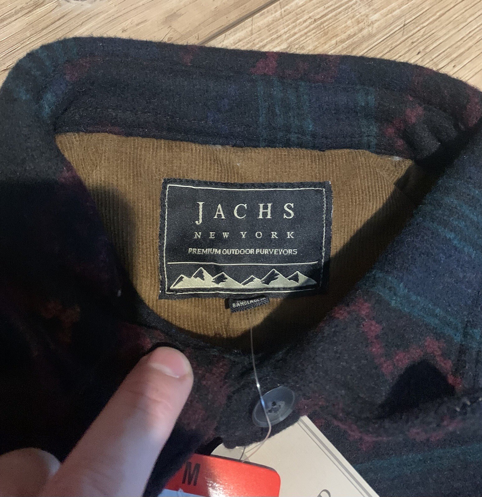 Jachs Wool Blend Jacket Fully Fleece Lined Size MEDIUM NWT | eBay