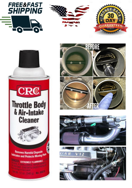 Throttle Body and Air-intake Cleaner 12oz Can CRC #05078 for sale ...