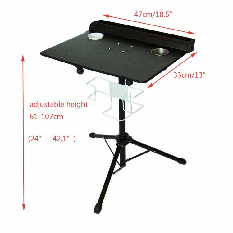 Salon Tattoo Table Desk Tattoo Work-Station Tray Tattoo Workstation ...