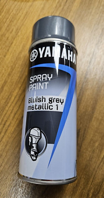 YAMAHA Engine Spray Paint Outboard Motor Bluish Grey Metallic 1 Blue 30 ...