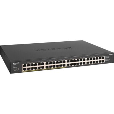 Netgear GS348PP-100NAS 48 Port Gigabit Ethernet Unmanaged PoE+ Switch ...