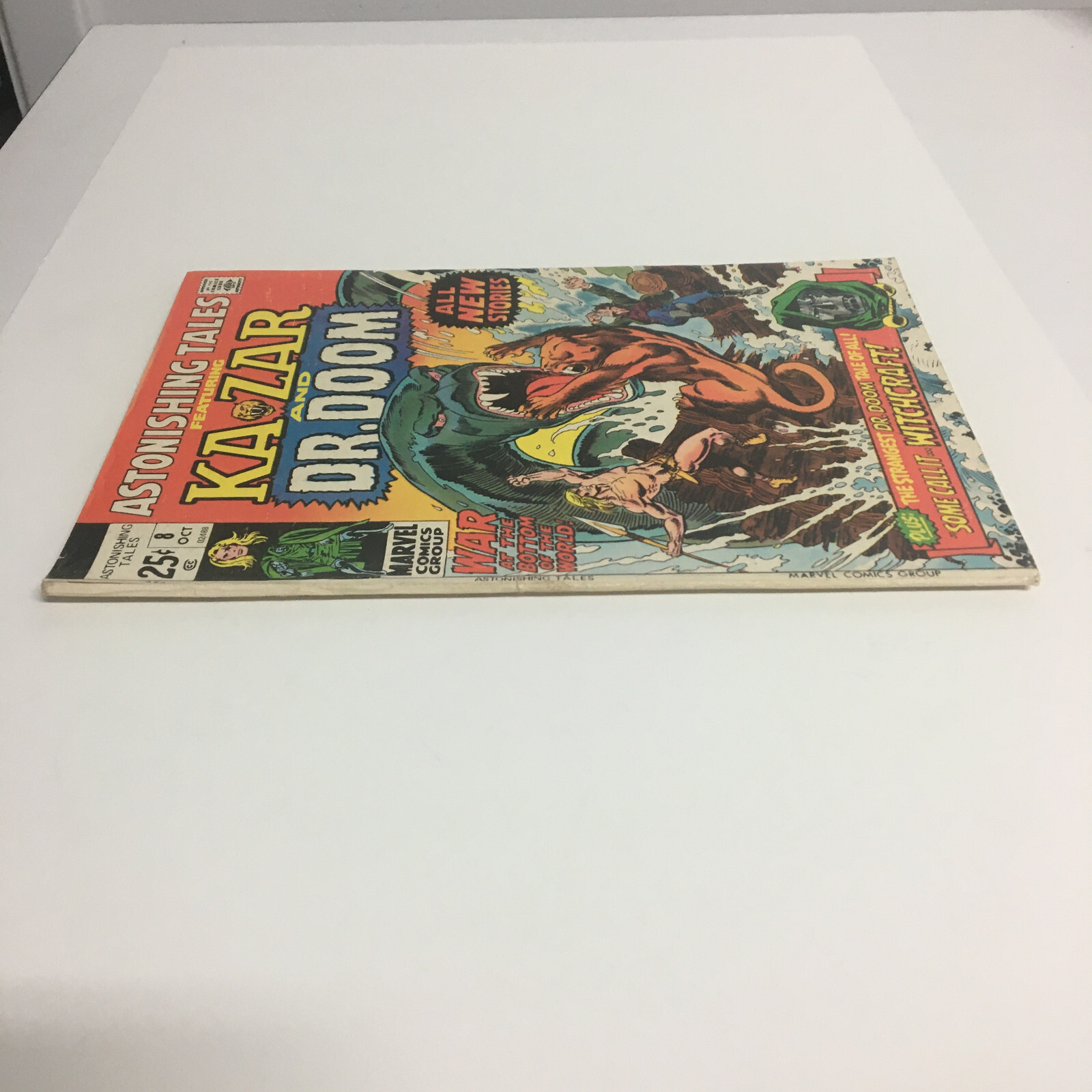 Astonishing Tales #8 1st Cynthia Von Doom Dr Doom Kazar High Grade ...
