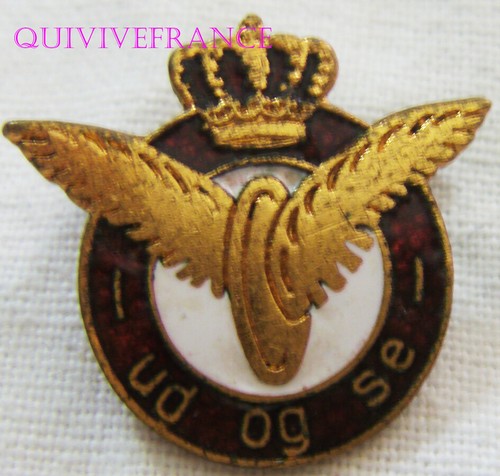 BG11702 - Badge UD Og Se Chemins Iron of / The Denmark | eBay Australia