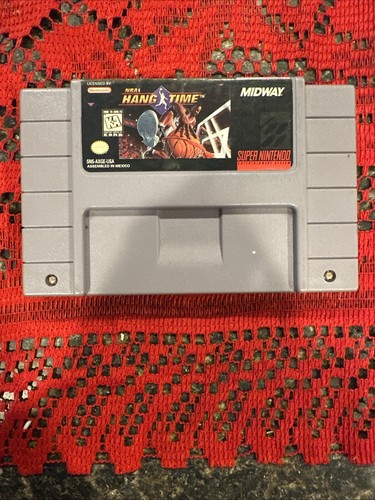 NBA HANG TIME - Super Nintendo SNES (Authentic) Game, Tested & Working ...