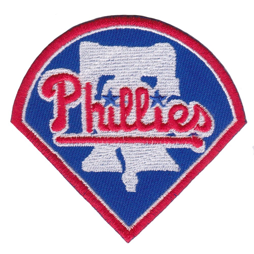 10 pcs Philadelphia Phillies Nation Baseball Logo Size 3.0"x3.0" Iron ...