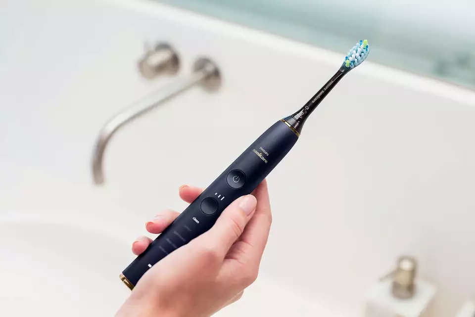 Philips Sonicare DiamondClean Smart 9500 Toothbrush Set HX993B Black No ...