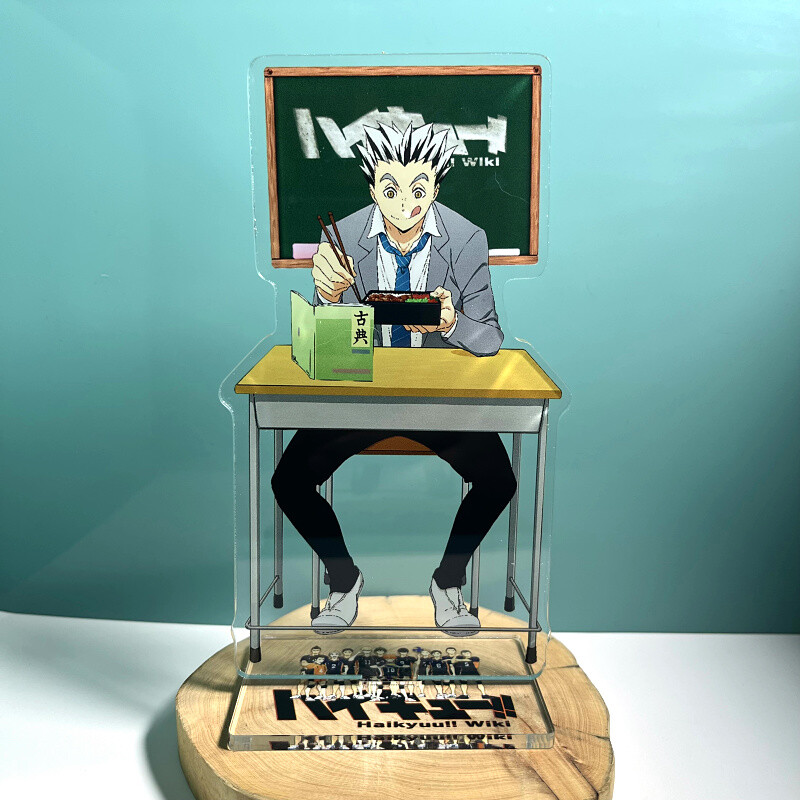 Haikyuu!! Kei Tsukishima Kozume Kenma Acrylic Figure Standing Desk ...