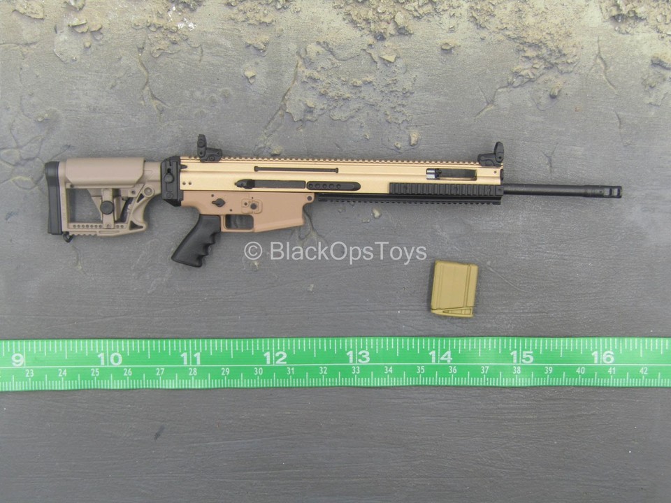 1/6 Scale Toy Collapsible Stock 6.5 Creedmor SCAR DMR | eBay