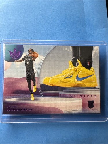 2024-25 Panini Court Kings Stephon Castle #8 First Steps RC /99 Rookie ...