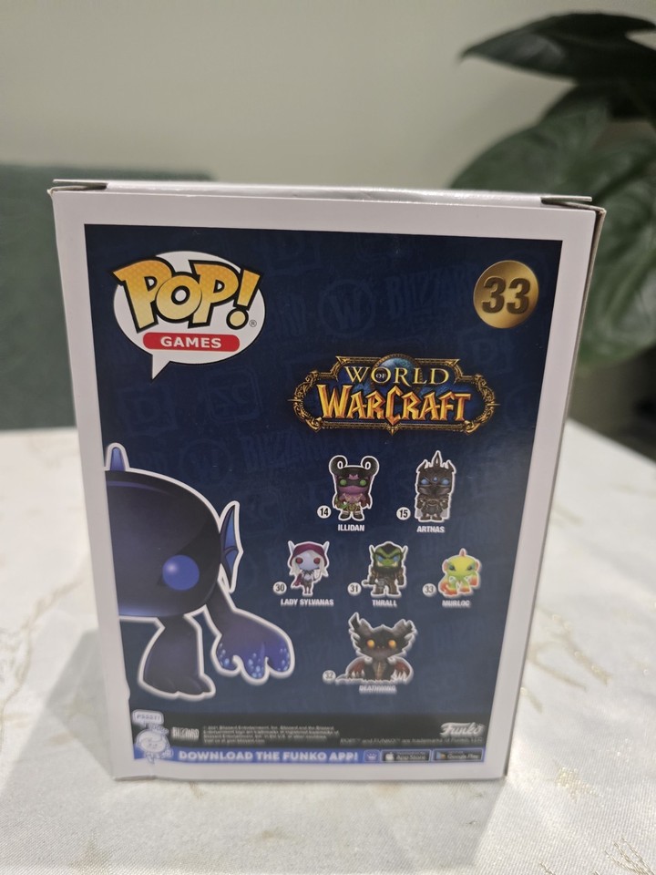 Funko Pop World of Warcraft - Murloc #33 GITD - Blizzard 30th ...