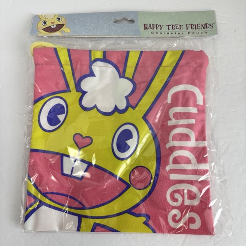 NEW Happy Tree Friends HTF Cuddles Drawstring Character Pouch Sealed ...