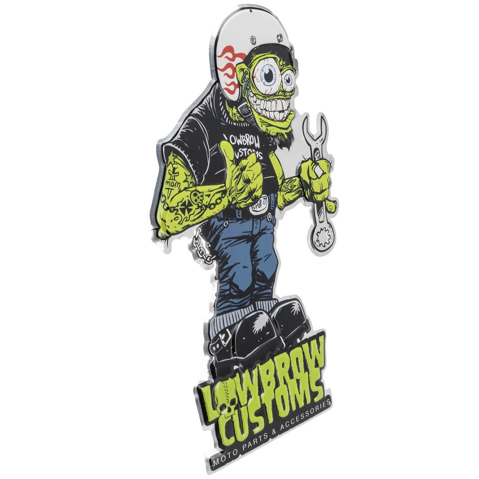 Lowbrow Weirdo Metal Shop Signs Made in USA hot rod chopper | eBay