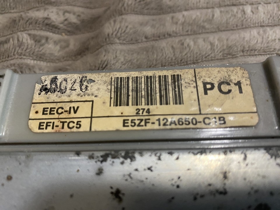 Ford 2.3l Turbo Computer Thunderbird 1985-86 E5ZF-12A650-C1B | eBay