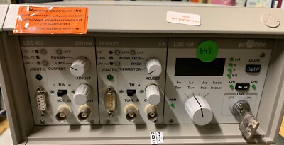 Thorlabs LDC 400 , LDC 402 AND TED 420 Controller CardS Profile | eBay