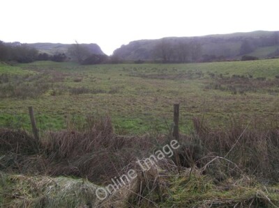 Photo 6x4 Bernish / Bernisk Glen Mullans Town Looking south from the ...