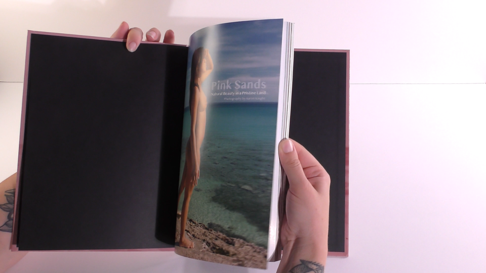 Pink Sands art nude photography book by Aaron Knight, New, signed ...