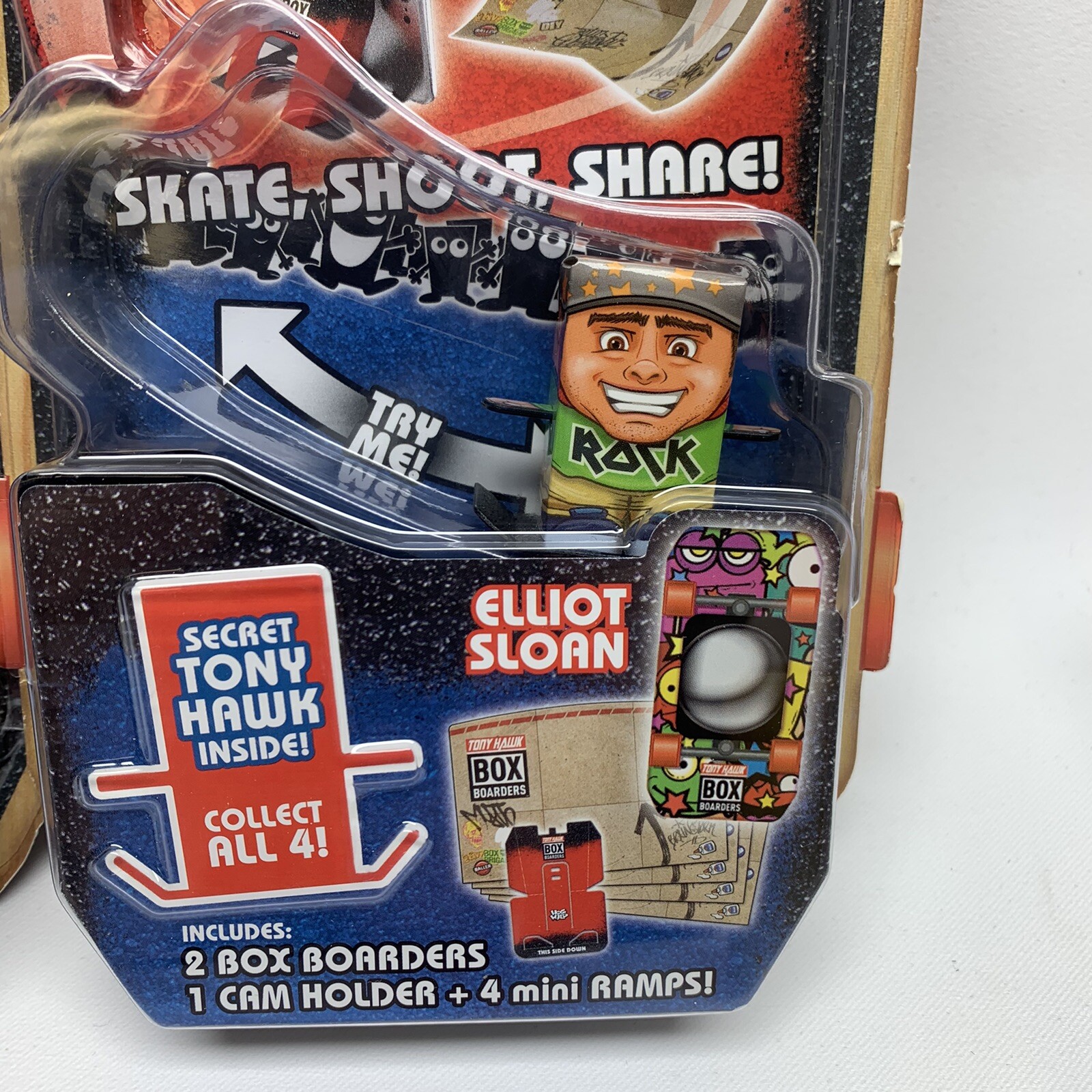 TONY HAWK Box Boarders w Secret inside, 3 different character's Toy ...