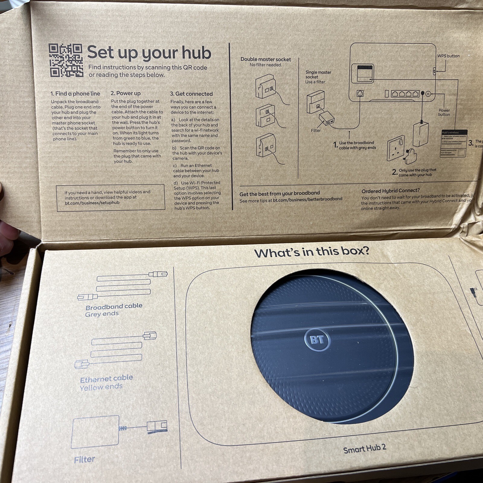 BT Smart Hub 2 091300 7 Port Wireless Router 5016351619780 | eBay UK