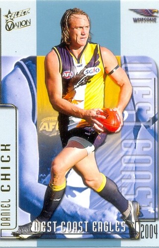 2004 AFL Series 2 Select OVATION Common Card 146 - Daniel Chick - West ...