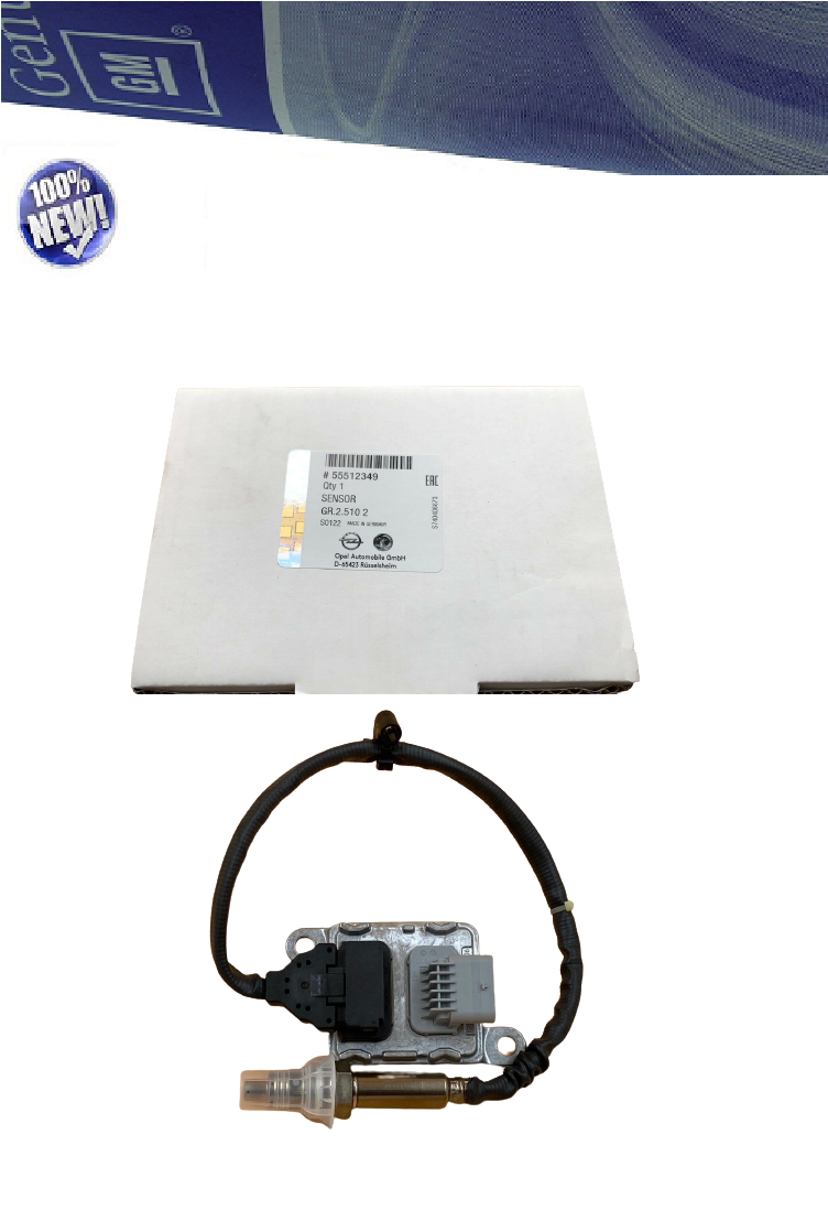 ORG. NOX SENSOR POSITION 2 OPEL INSIGNIA B 2.0 CDTI D20DTH 55512349 ...