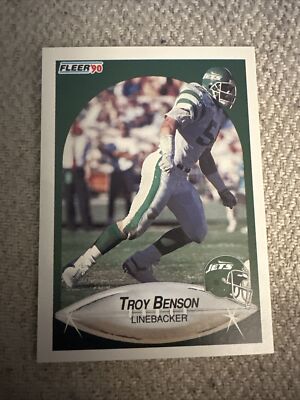 1990 Fleer #358 TROY BENSON New York Jets | eBay