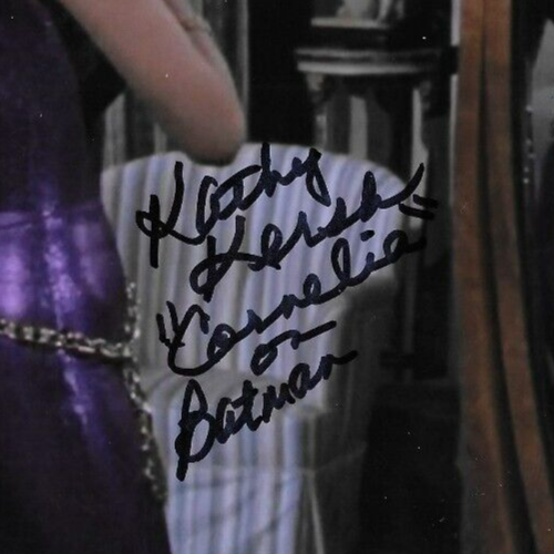Signed Kathy Kersh Cornelia on Batman Autographed 8x10 Photo #1 ...