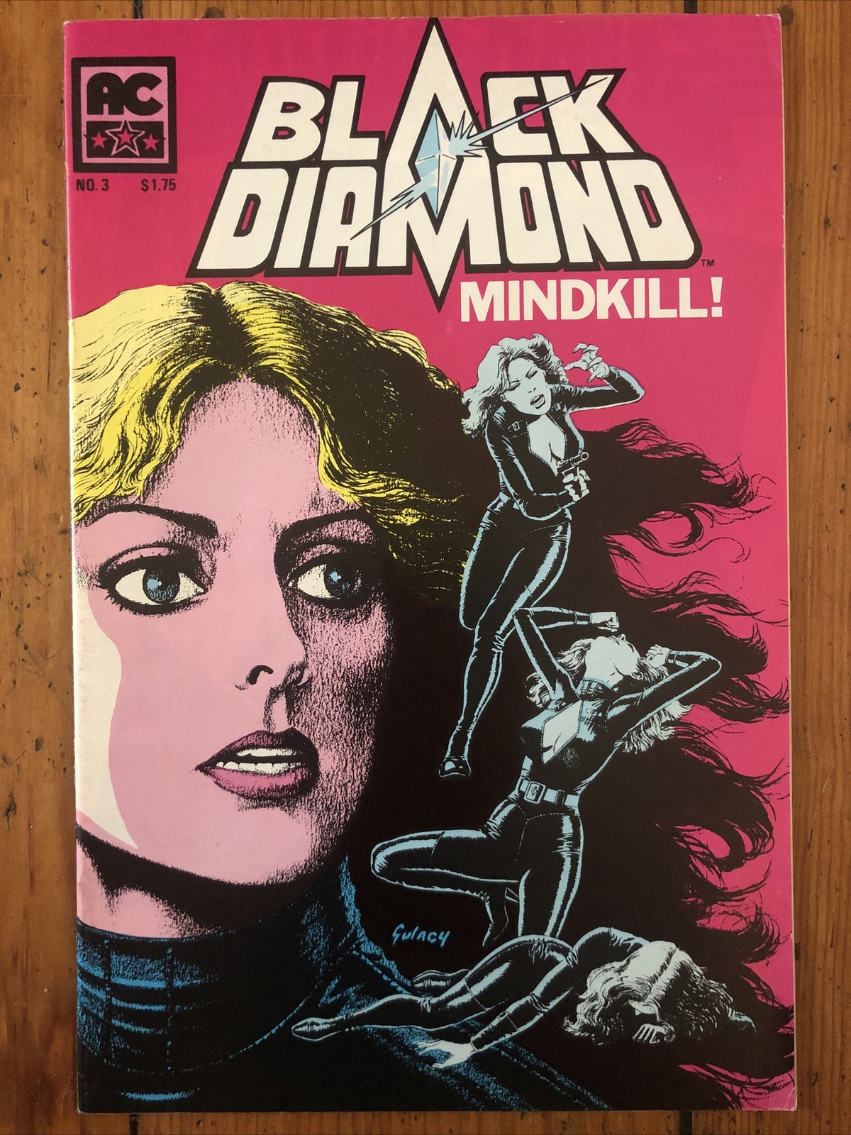 Black Diamond #3 Sybil Danning Americomics 1983 Beachum Secrease ...