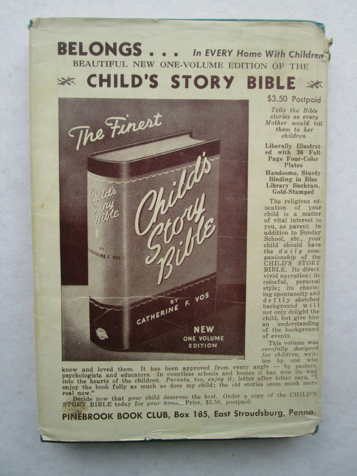DYNAMIC CHRISTIAN LIVING by Dr Harold L. Lundquist 1943 HCDJ Eerdmans ...