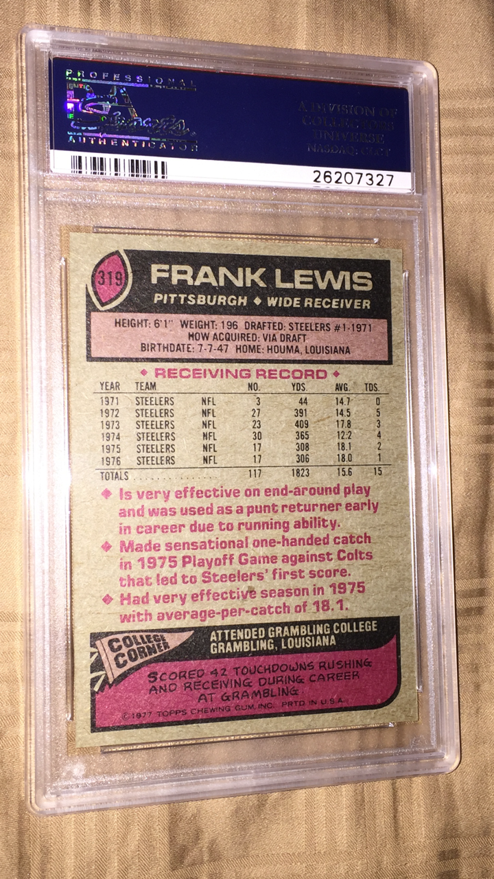 1977 Topps - #319 Frank Lewis for sale online | eBay