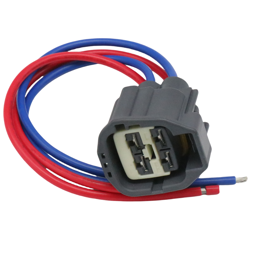 For Ford Mustang 4-Pin Engine Cooling Fan Motor Connector Harness Plug ...
