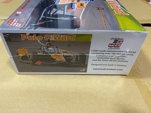 Salvinos Jr Models 1/20 Pat O'Ward Arrow Mclaren 2024 Indycar Plastic ...