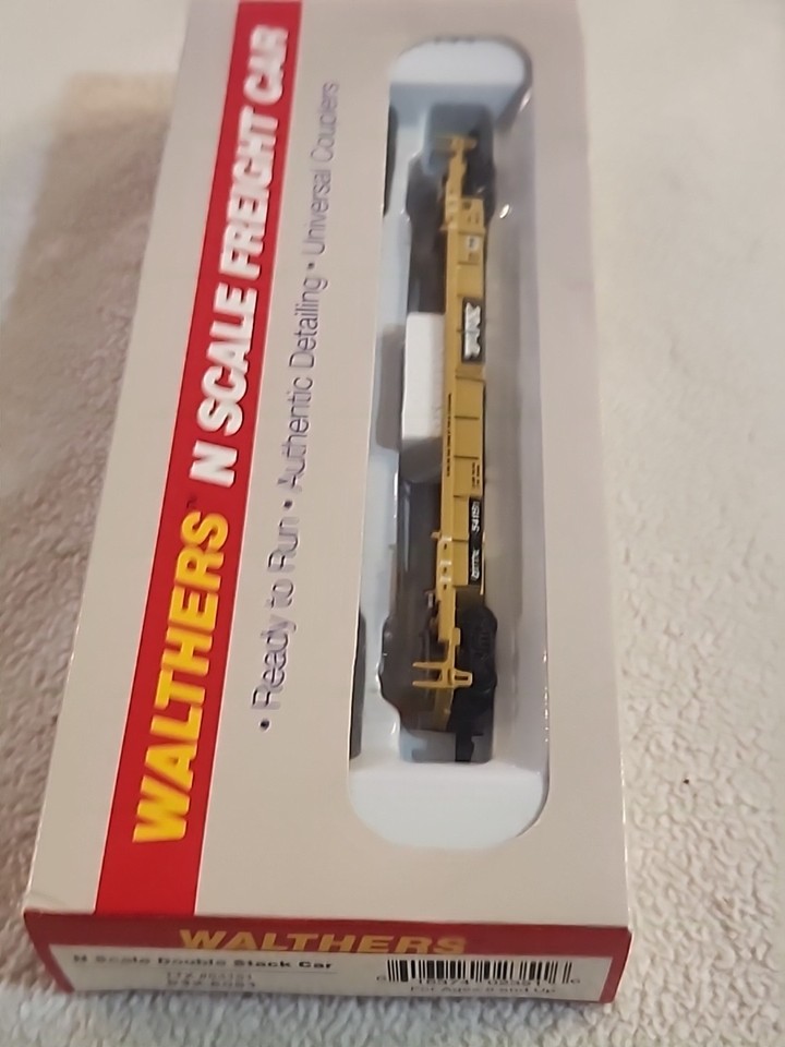 Walthers N Scale TTX Double Stack Car 932-8051 TTX #54151 | eBay