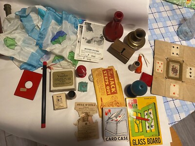 Large Lot Of Vintage Magic Tricks From A Old Estate Great Lot | eBay