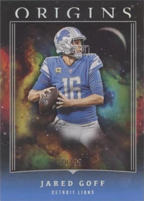 2023 Panini Origins - Jared Goff #31 Blue /99 for sale online | eBay