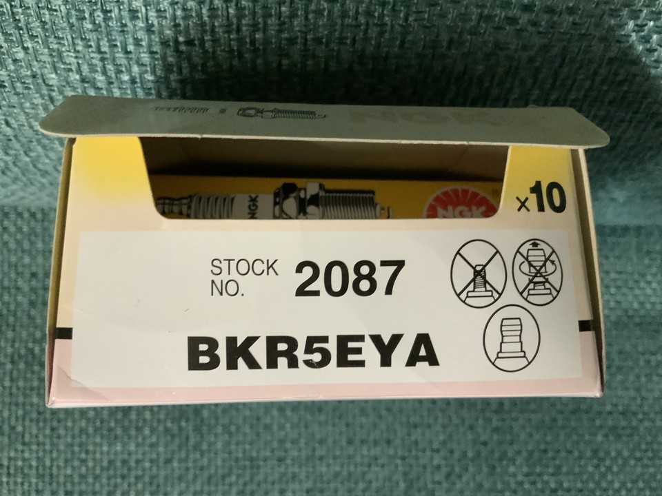 10PCS VITZ DYNA TOYO ACE SURF PLATZ LANDCRUISERPRADO BKR5EYA 2087 NGK ...