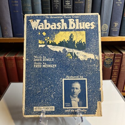 Sheet Music Wabash Blues (1921) The Sensational Dance Craze Roy Bargy ...