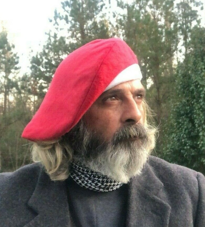 Clan Claus XXL Fleece Christmas Santa Tam Bonnet Scottish Beret Hat ...